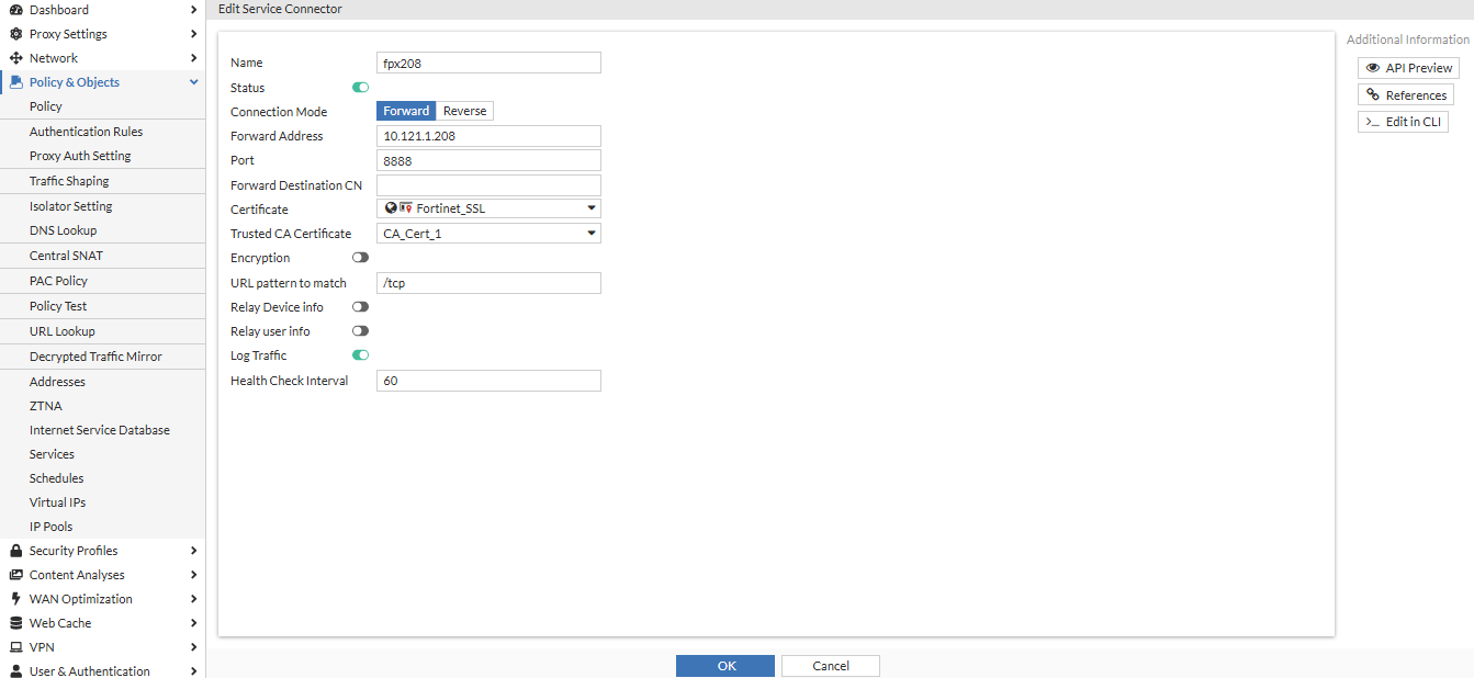 ZTNA traffic forwarding proxy | FortiProxy 7.6.2 | Fortinet Document Library